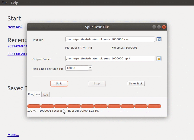 Split large CSV file in Linux Split large CSV file in Linux