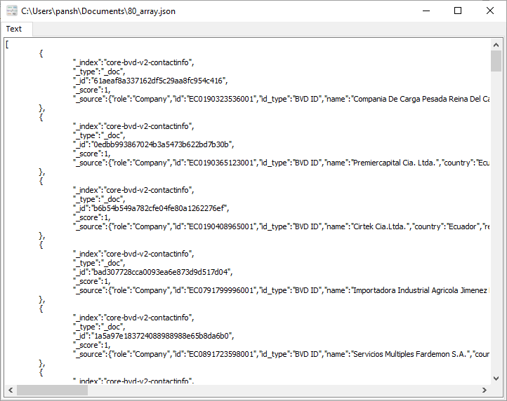 Convert Sequence Of Json Lines Jsonl Ndjson Ldjson To Json Array