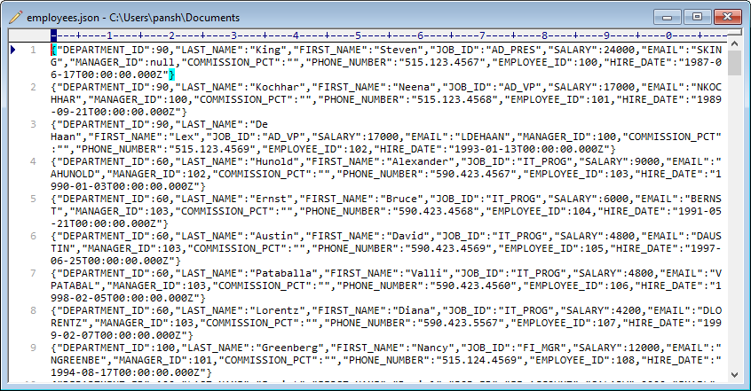 Convert TXT to JSON lines (JSONL / NDJSON / LDJSON) Convert TXT to JSON lines (JSONL / NDJSON / LDJSON)