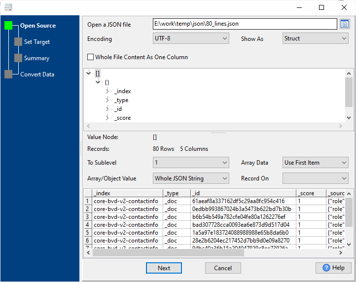 Convert sequence of JSON lines (JSONL / NDJSON / LDJSON) to JSON array Convert sequence of JSON lines (JSONL / NDJSON / LDJSON) to JSON array