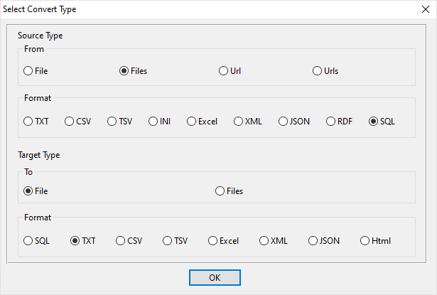 Merge And Convert Multiple Sql Files Into One Pipe Delimited Text