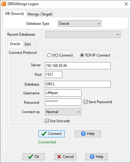 Sync Data From Oracle To Mongodb Without Programming 3089