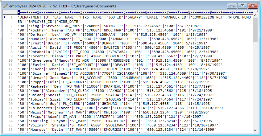 Export Redshift table to TXT using dynamic filename with current date Export Redshift table to TXT using dynamic filename with current date