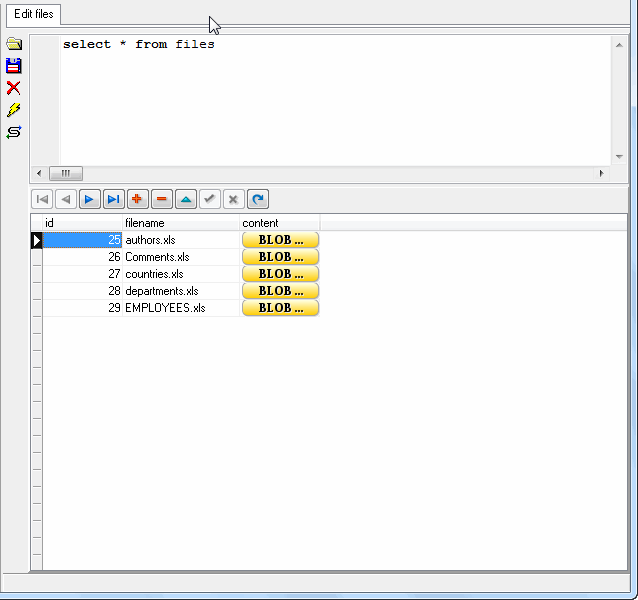 Batch import excel files into Oracle BLOB Batch import excel files into Oracle BLOB