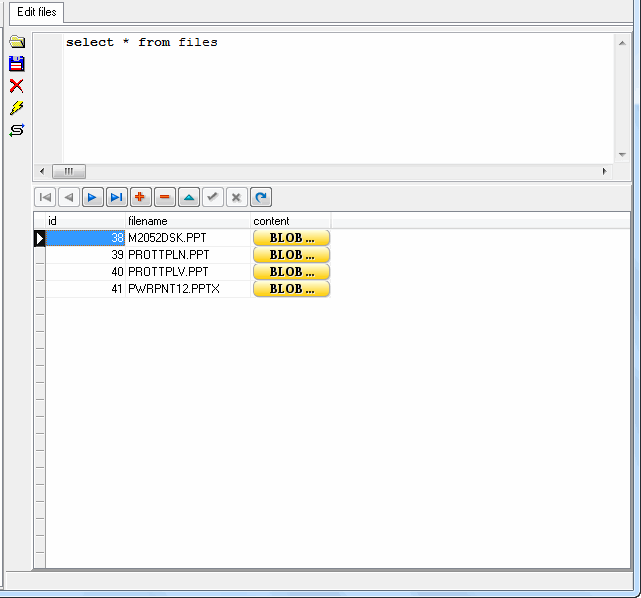 Batch Import Ppt Files Into Sqlite Blob