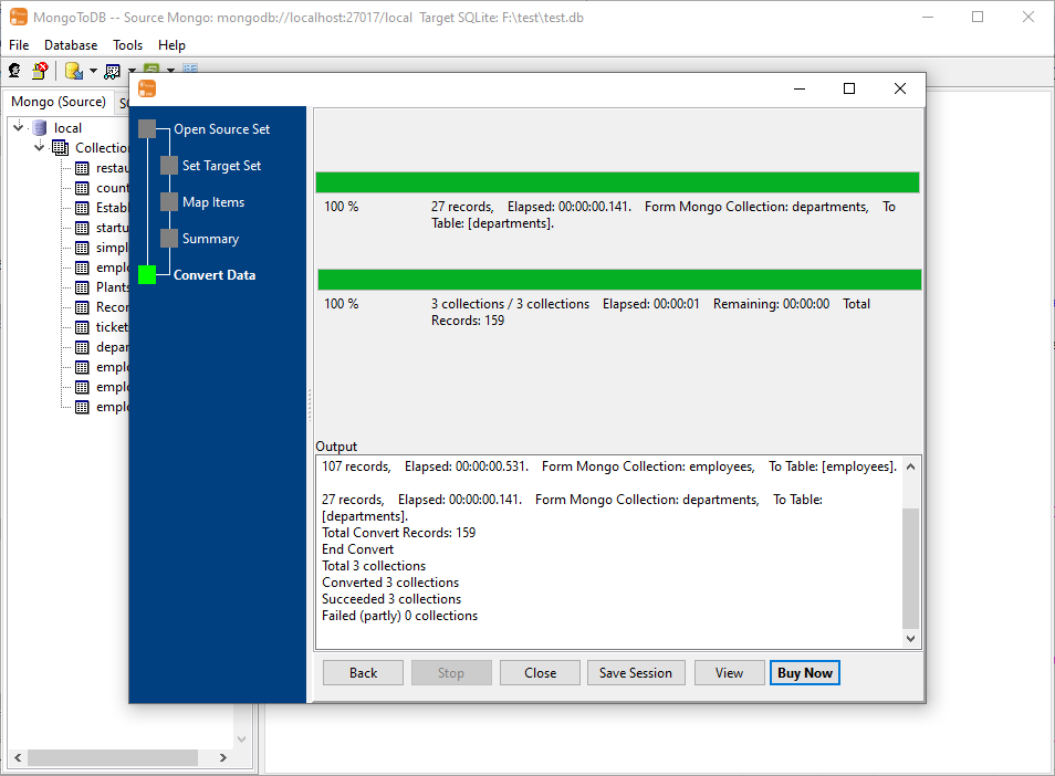 MongoToDB - Import Mongodb Data To Relational Databases